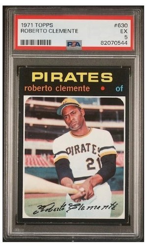 VINTAGE 1971 Topps ROBERTO CLEMENTE # 630 -- HOF !!! -🔥HIGH # - SP🔥 ...
