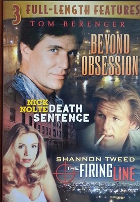 Beyond Obsession/ Death Sentence/ Firing Line DVD LIKE NEW | eBay