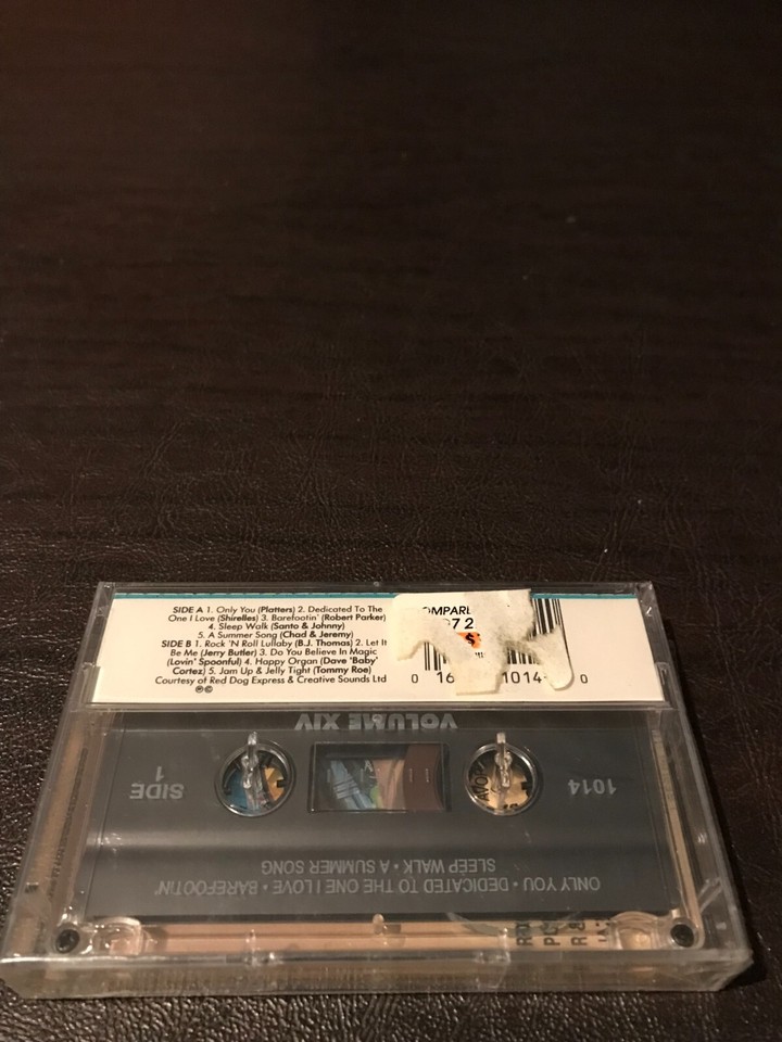 CASSETTE TAPE FACTORY SEALED ROCK N ROLL HALL OF FAME VOLUME XIV ONLY ...