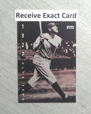 BABE RUTH 1994 Upper Deck Card #30 From Ken Burns BASEBALL Factory Set ...