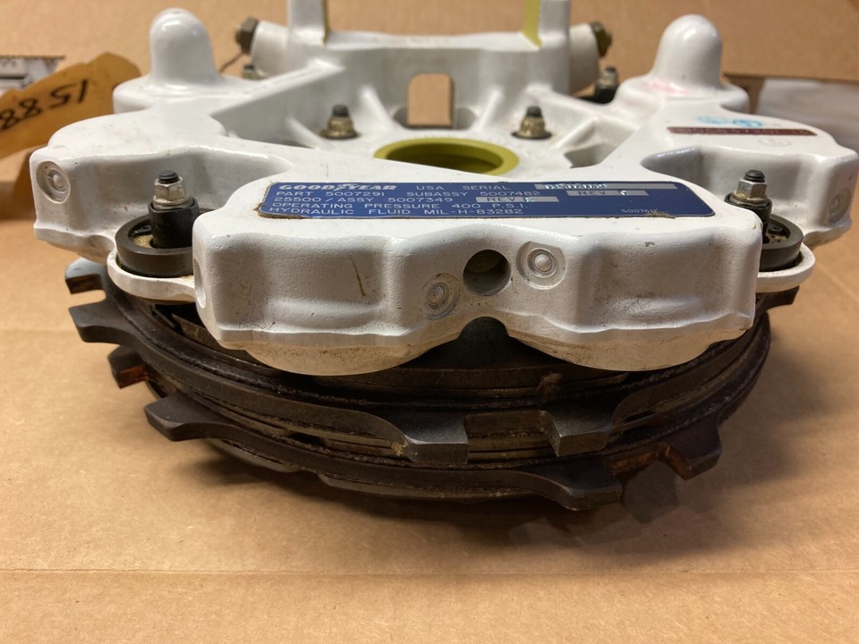 Aircraft Main Wheel Brake Assembly By Goodyear P/N 5007349 | eBay