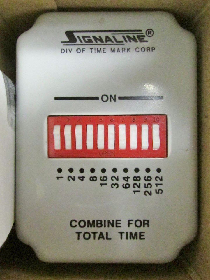SIGNALINE TIME MARK 361-230-.1 Sec Relay Timer 98A00301 10 4798 | eBay