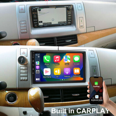 AU For Toyota Tarago Estima 06-16 Android 13 Car Radio Stereo WIFI GPS ...