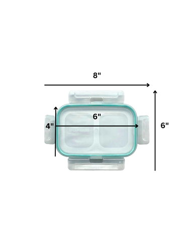 Snapware Airtight Replacement Lid 470mL 2 Cup 4x6" Transparent Blue ...