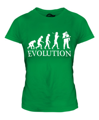 PEST EXTERMINATOR EVOLUTION LADIES T-SHIRT TEE TOP GIFT EXTERMINATION ...