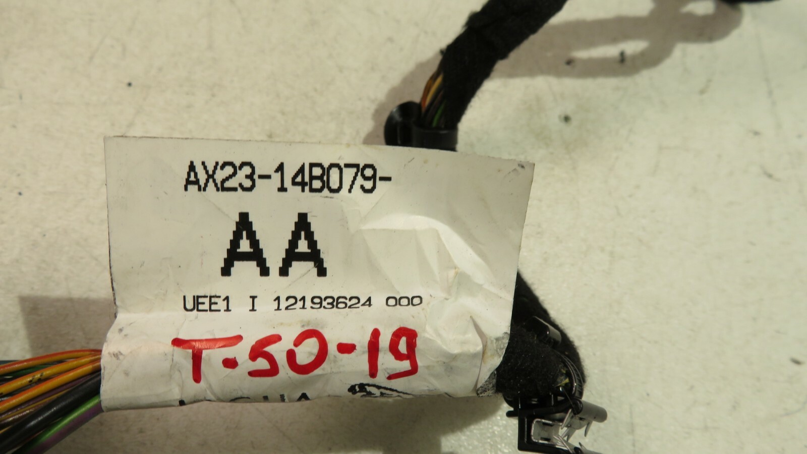 2010-2015 JAGUAR XF X250 5.0L CENTER CONSOLE WIRE WIRING HARNESS CABLE ...