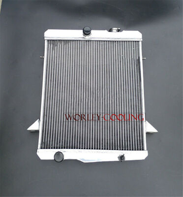 Aluminum radiator FOR TRIUMPH TR4A Manual 1965 1966 1967 66 67 65 ALLOY ...