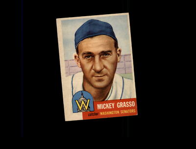 1953 Topps 148 Mickey Grasso EX #D888799 | eBay