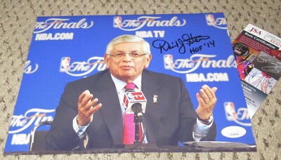 DAVID STERN SIGNED 8X10 PHOTO AUTOGRAPH BASKETBALL JSA NBA | eBay