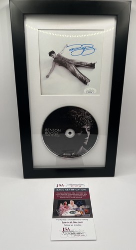 BENSON BOONE SIGNED WALK ME HOME CD - JSA COA in FRAME! | eBay