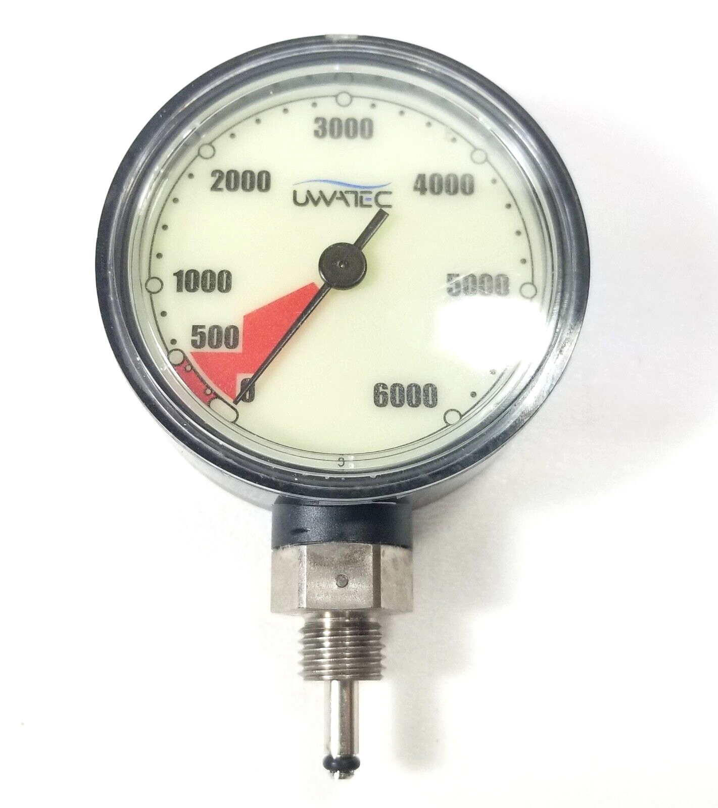 Uwatec Scubapro 6000 PSI Scuba Dive Pressure Gauge SPG Fits Oceanic ...
