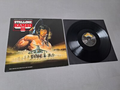 JERRY GOLDSMITH Soundtrack original Vinyl LP Rambo III (1988 ...