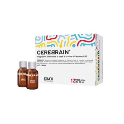 FARMACEUTICI DAMOR cerebrain - brain healt supplement 12 vials x 10 ml ...