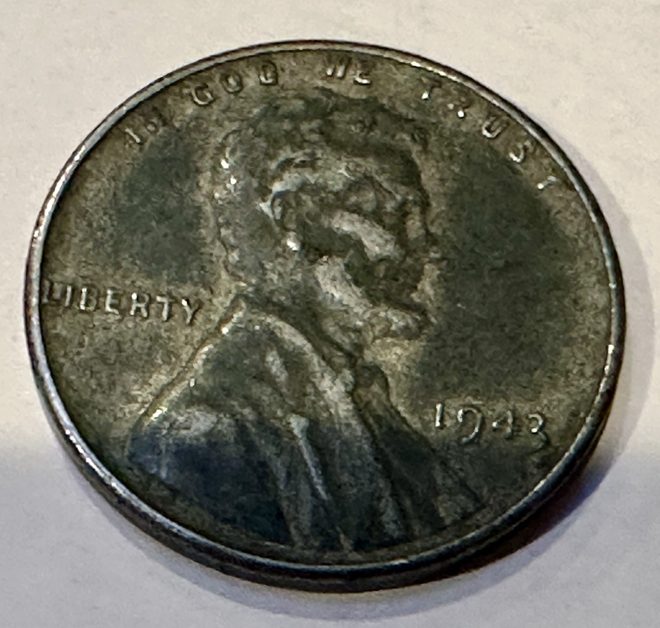 Lincoln Wheat Penny 1943 (NO MINT MARK)) Super Rare " L" in Liberty ...