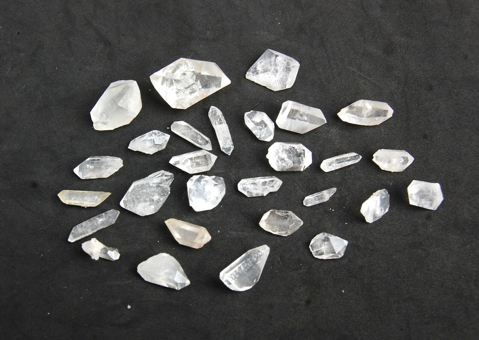 Double Terminated Point Quartz Crystal Lot 28 Mt Ida Arkansas 30 gram ...