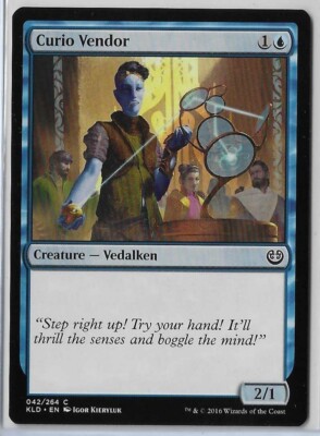 MTG Curio Vendor Kaladesh (KLD) Common Magic Card #042/264 Unplayed | eBay