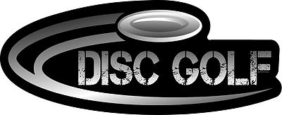 2904 ProSticker (One) 3" x 7.5" Disc Golf Decal - Black Grey Frisbee ...