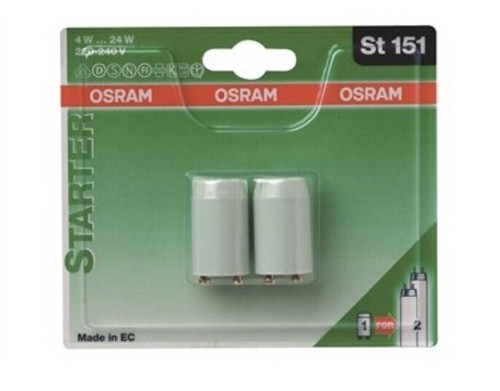 Osram Fluorescent Tube Starter - ST151 - 2 Pack | eBay