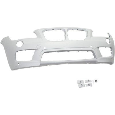Bumper Cover Fits 2013-2015 BMW X1 Front Primed with Parking Aid Sensor ...