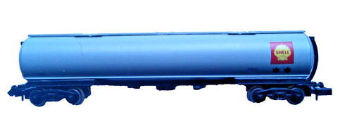 Graham Farish 3701 N Gauge ,100 Ton Bogie Tank Wagon SHELL /BP in VG ...