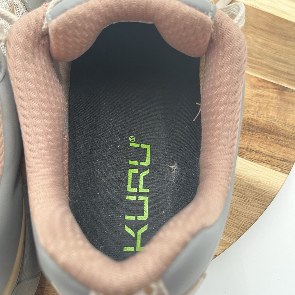 Kuru Women's Quantum Pink Gray Running Shoes Athletic Sneakers Size 8.5 ...