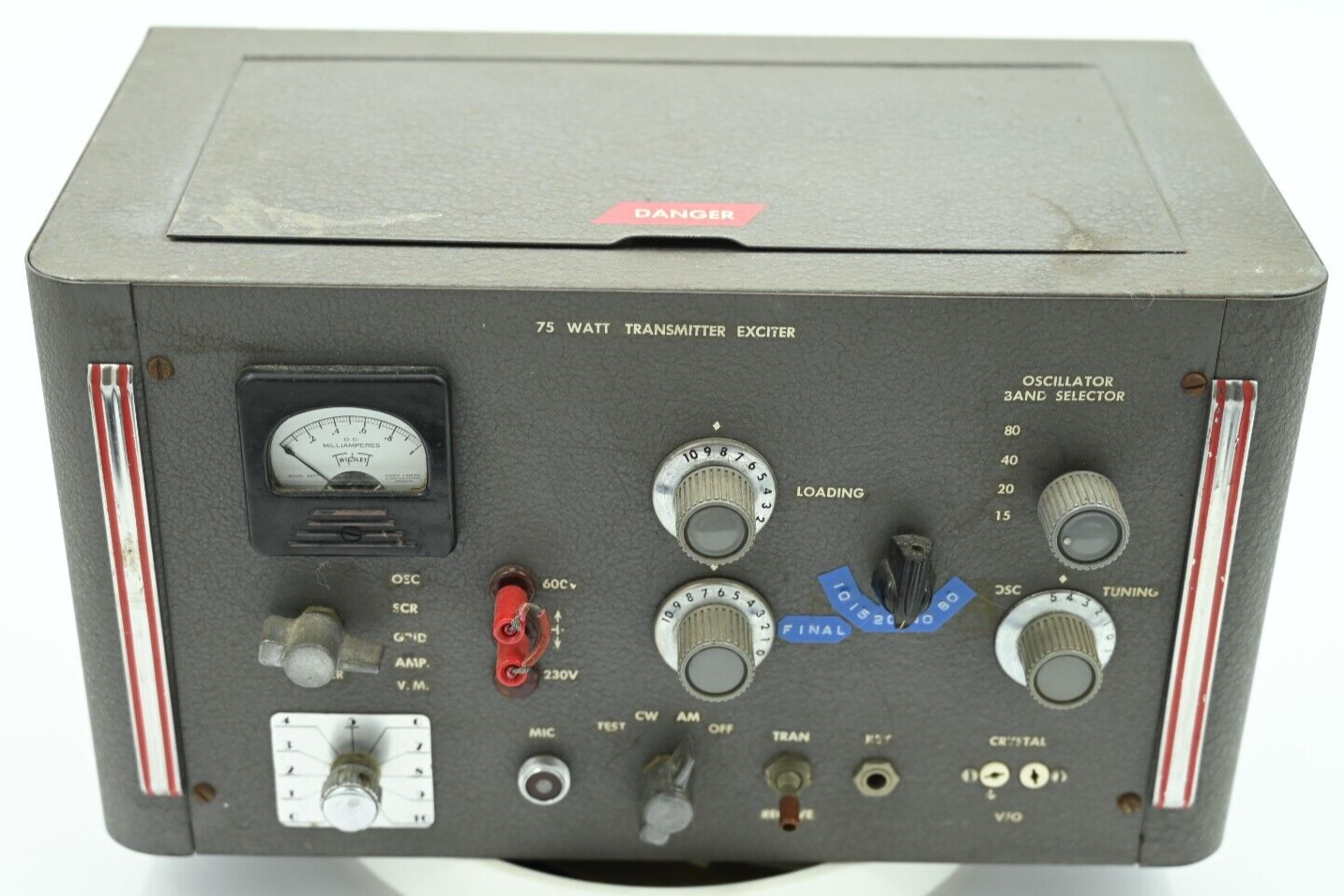 Vintage Ham Radio 75 WATT Transmitter Exciter | eBay