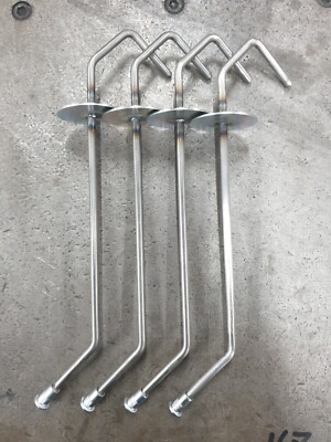 ALLOY WHEEL HOOKS REFURBISHMENT POWDER COATING HANGERS SPRAYING BY ...