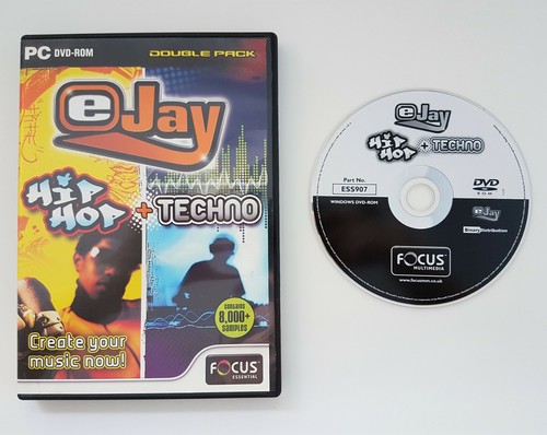 eJay Hip Hop 4 + eJay Techno 3 Double Pack - PC DVD - RARE - Free, Fast ...