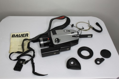 BAUER Super 8 Filmkamera | vintage Handkamera 8mm Homevideo Camera ...