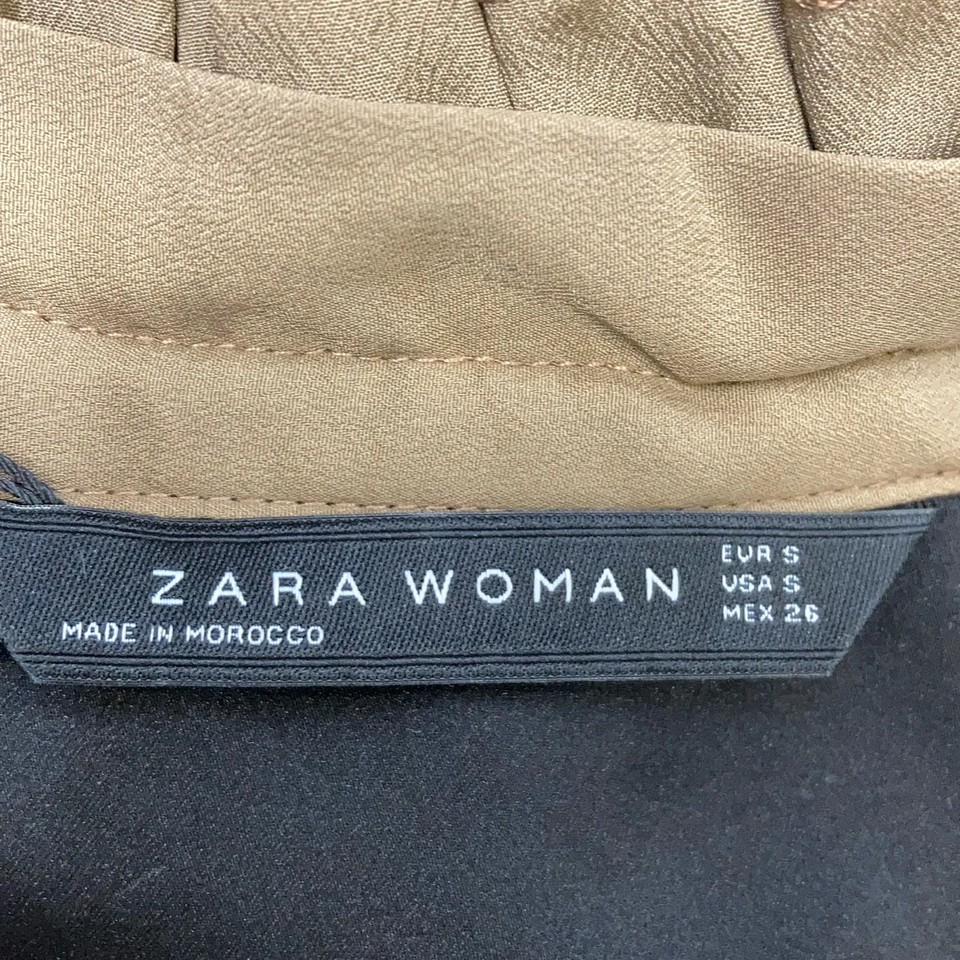 Zara Woman, Kleid, Größe: S, Braun, Einfarbig, Damen #iy7 | eBay.de
