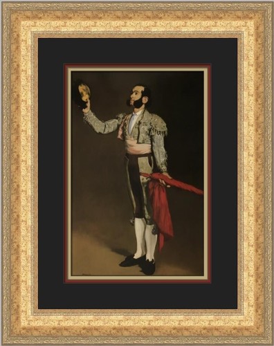 Edouard Manet A Matador Saluting Custom Framed Print | eBay