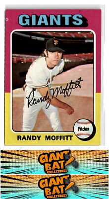 1975 Topps #132 Randy Moffitt | eBay
