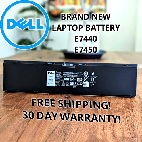 Genuine OEM 3RNFD Battery For Latitude E7440 E7450 E7420 34GKR PFXCR ...