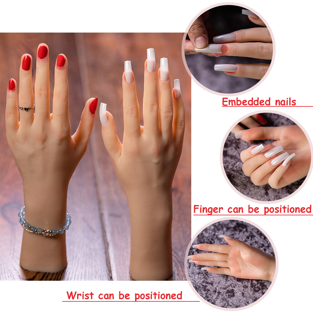 Hand Nail Polish Female Models
