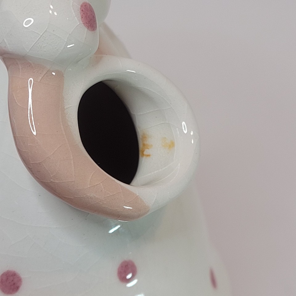 Vtg 1950s Betty Lou Nichols "Emmy Lou" Figurine/Vase Polka Dots Bow ...