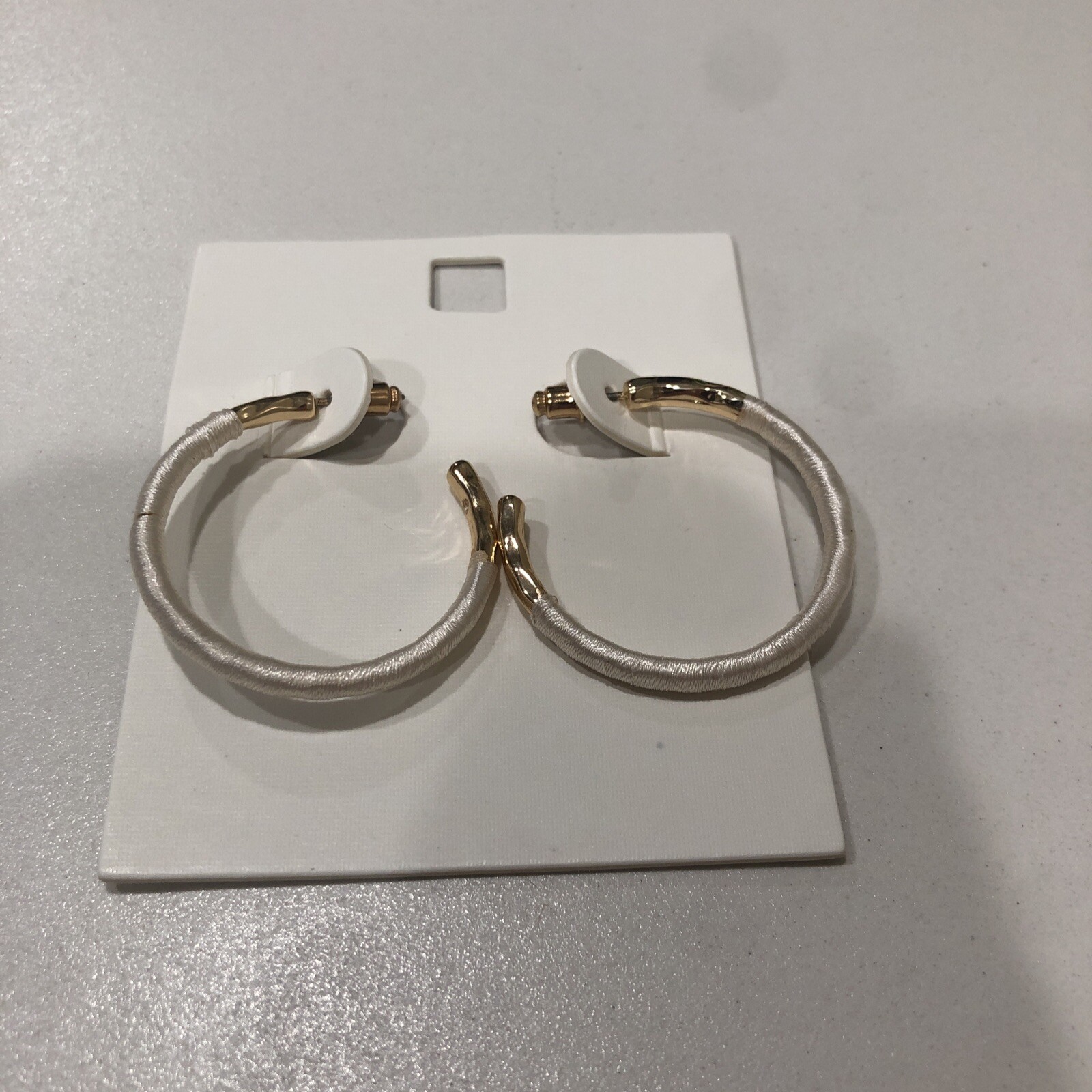 Beeline Fashion Jewelry Gold Thread Wrapped Hoop Earring Set | eBay