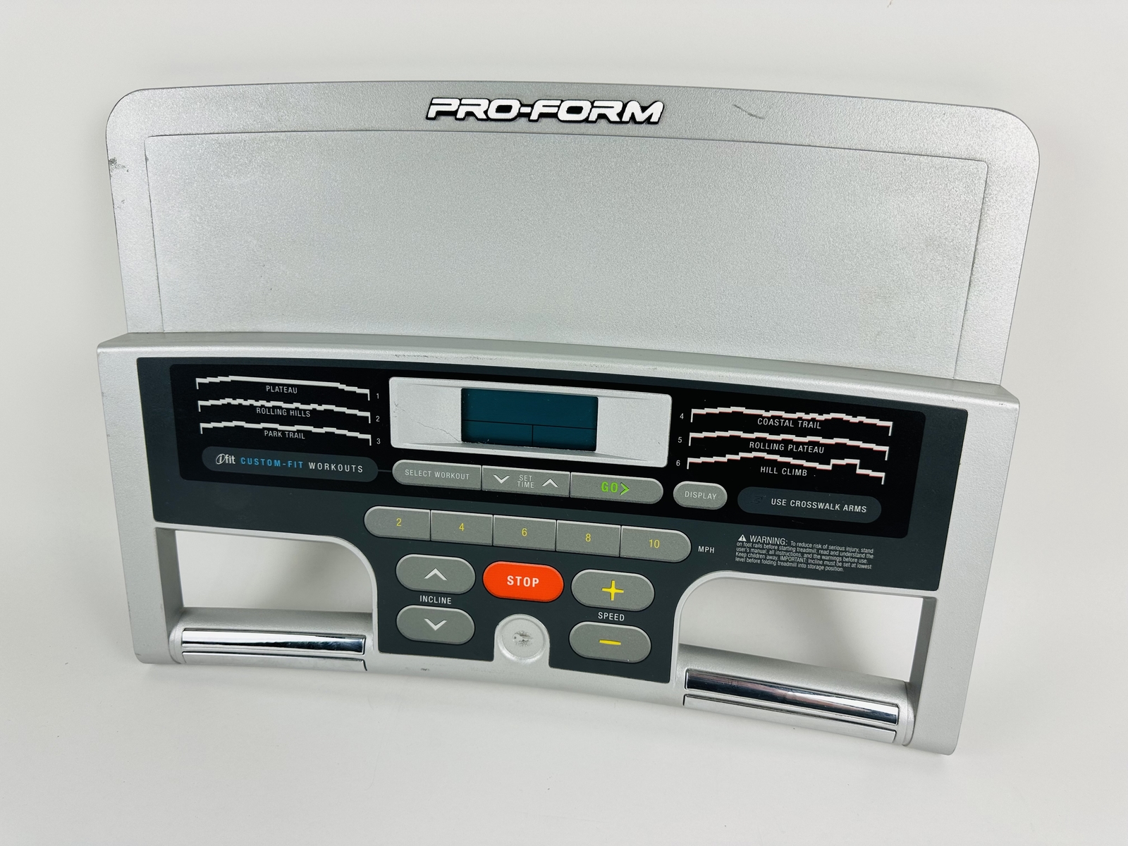 Pro-Form CrossWalk 415 831.24723.1 Treadmill Display Console Panel ...