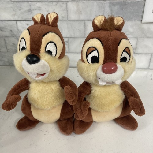 Disney Parks 9" Chip And Dale Chipmunks Plush Stuffed Animal Toys | eBay