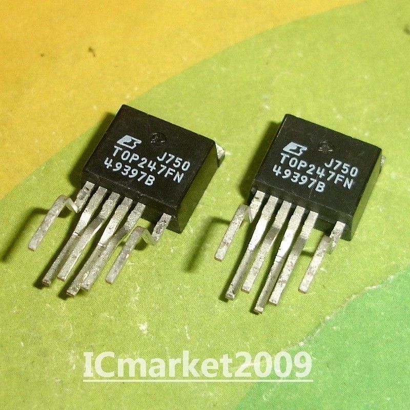 10 PCS TOP247FN TO-220 TOP247F TOP247 Integrated Off-line Switcher Chip ...