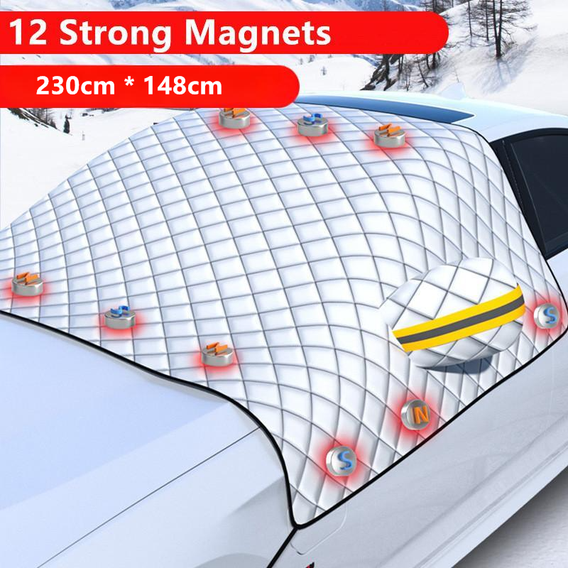 Car Windshield Cover Protector Winter Snow Ice Rain Frost Guard Sun ...