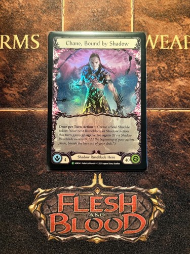 Flesh And Blood TCG - Chane - Adult - Rainbow Foil Promo - HER041-P ...