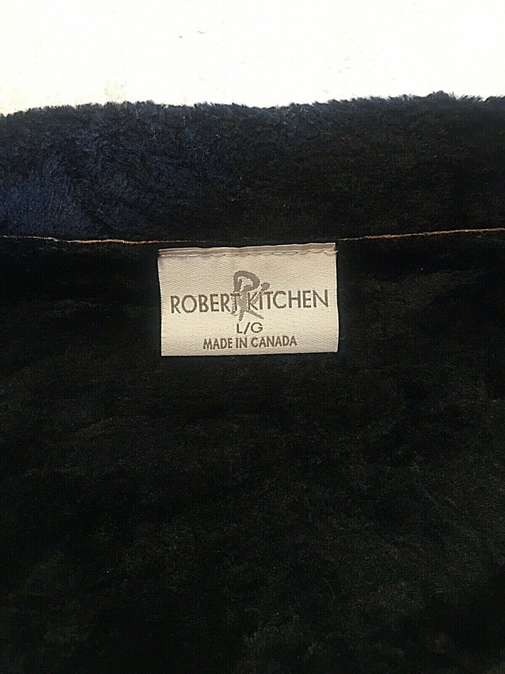 Robert Kitchen Canada Faux Suede & fur Women's Jacket Large W/Native ...