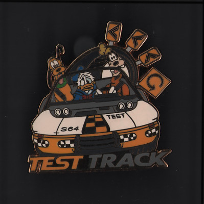 WDW Goofy, Donald and Pluto Test Track Attractions Mystery Pin | eBay