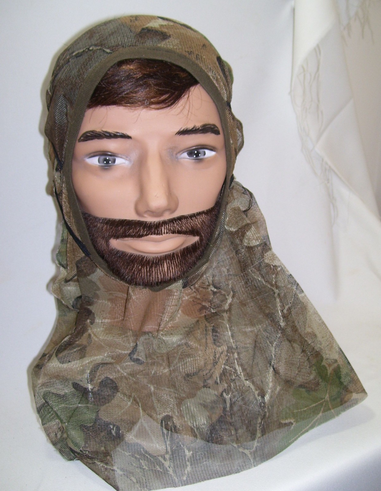 Tactical Head Gear Army Military Head Cover Face Hole Sheer Camouflage ...
