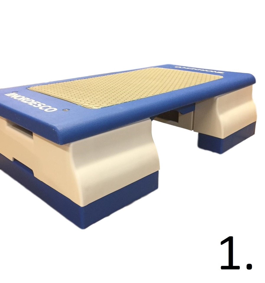 Nordesco Adjustable Aqua Step Aerobics Therapy Knee Water Cardio Swim ...