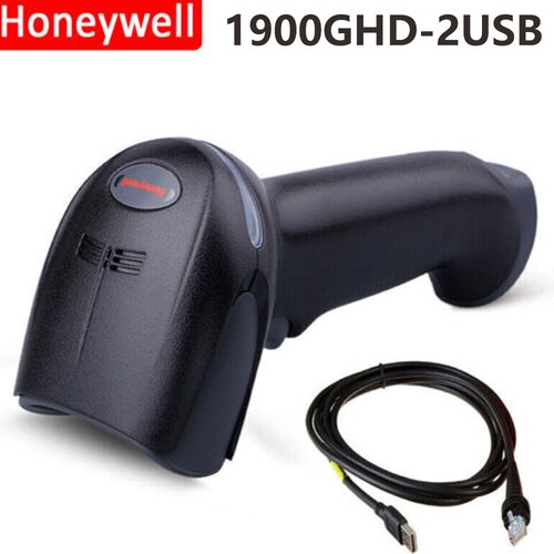 Honeywell 1900-C 1900GHD-2USB-C Laser Cable Handheld Reader Barcode ...
