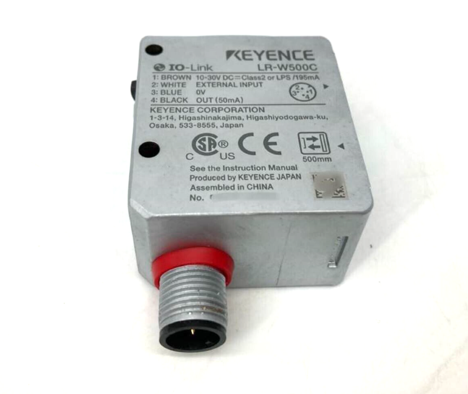 Keyence LR-W500C Full Spectrum Photoelectric Color Sensor Head LR-W ...