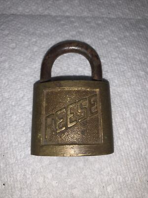 Vtg Reese Padlock Made In USA - No Key | eBay