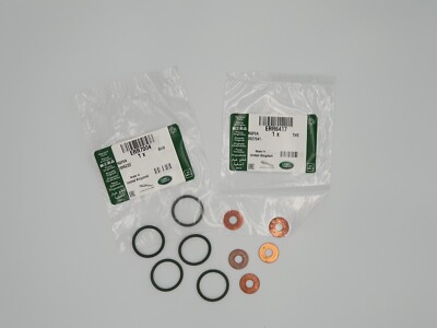 GENUINE TD5 LAND ROVER INJECTOR SEALS DEFENDER DISCOVERY WASHERS O ...