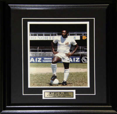 Pele Team Brazil FIFA World Cup Soccer Football 8x10 Collector Frame | eBay